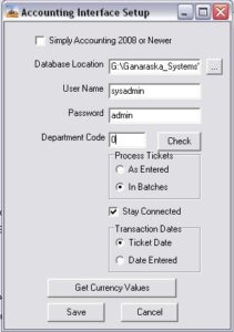 Simply Accounting Link – GMS Grain Management System